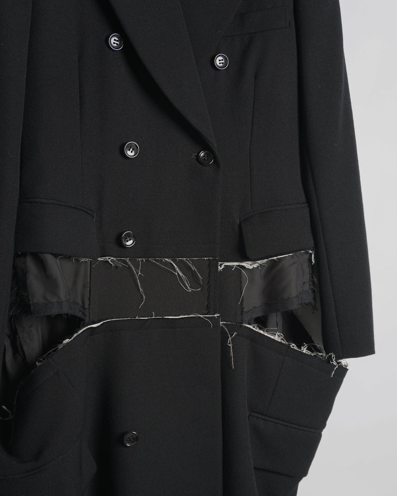 COMME des GARÇONS split coat – dot COMME