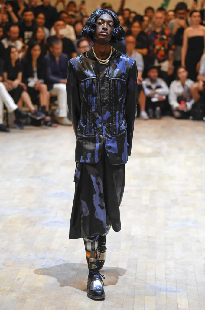 COMME des GARÇONS HOMME PLUS corset suit – dot COMME