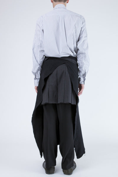 COMME des GARÇONS Boiled Wool Apron Suit – dot COMME